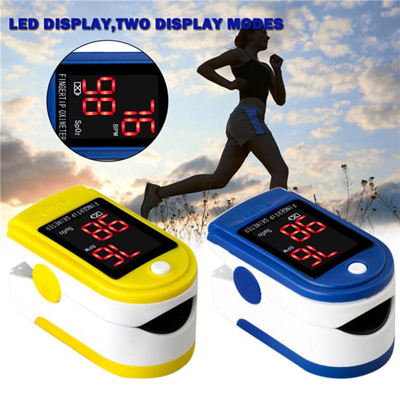 Buy Pulse Oximeter Fingertip Blood Oxygen Spo2 Monitor Fitness Tracker ...