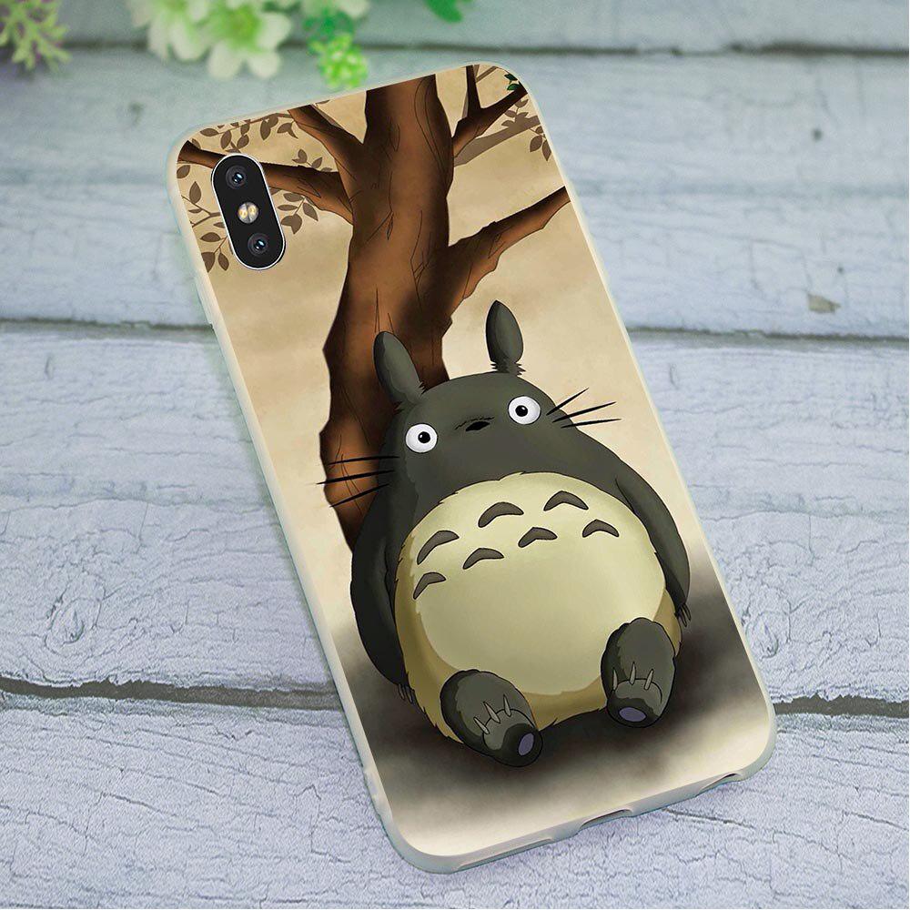 Totoro Phone Cover for iPhone 5S Case XR X 7 5 8 Plus 6 6S SE Xs Max ...