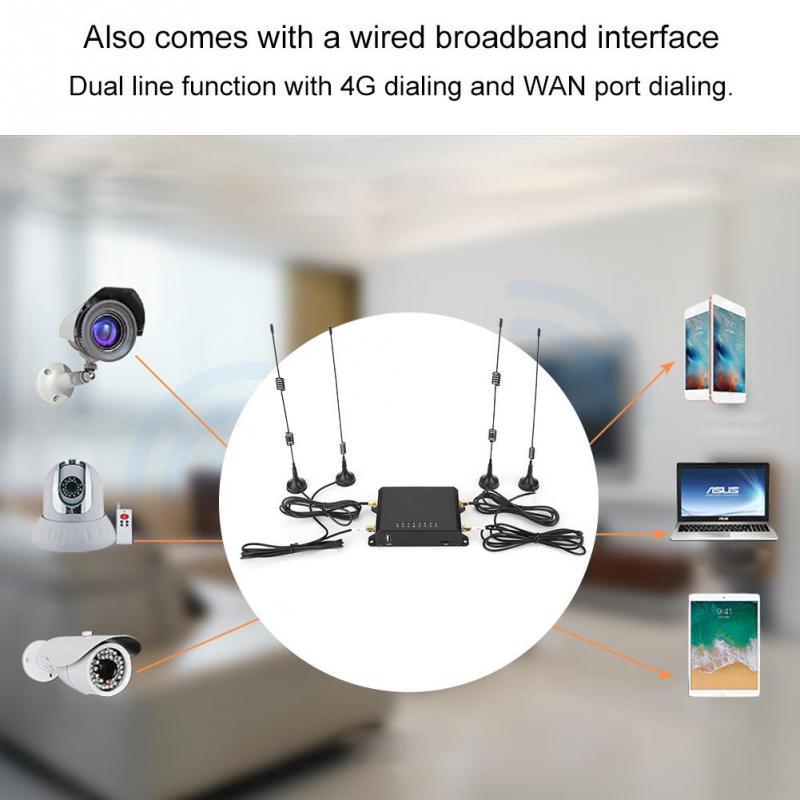 Buy 4G USA Version Industrial Wireless WiFi Router USB Modem MT7620A ...