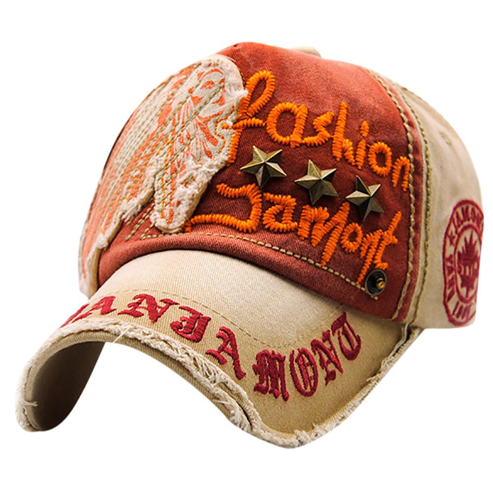 Buy Embroidered Summer Rivet Cap Hats For Men Women Casual Hat Hip Hop ...