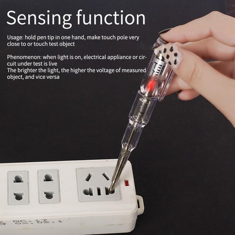 Buy 70-250V Electrical Tester Pen Waterproof Induced Voltage Responsive ...
