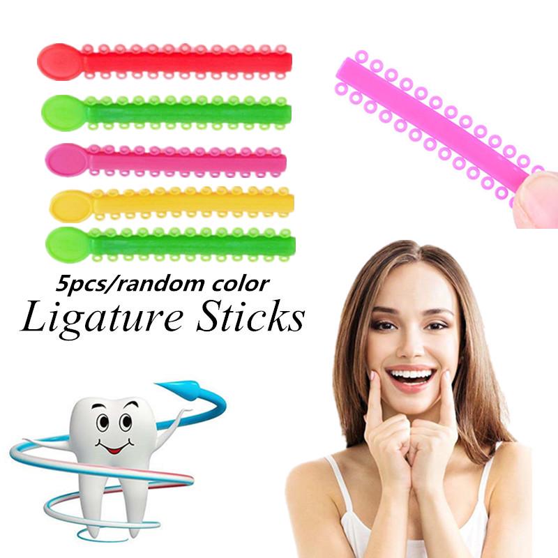 Buy Useful 5pcs Teeth Dentist Rubber Band Elastic Orthodontics Dentist ...