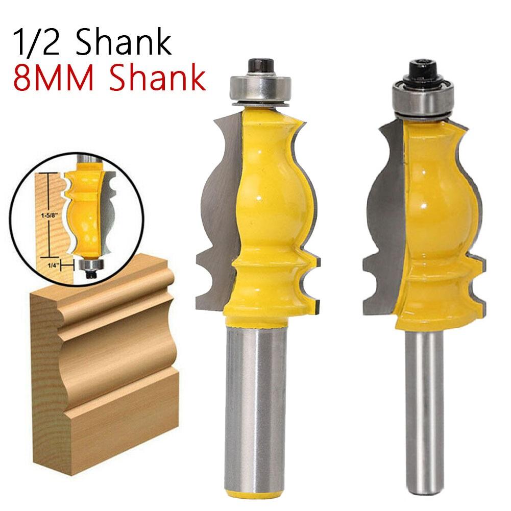 Molding 1/2, 8mm Shank Ogee Chisel Cutter Router Bit For Woodworking ...