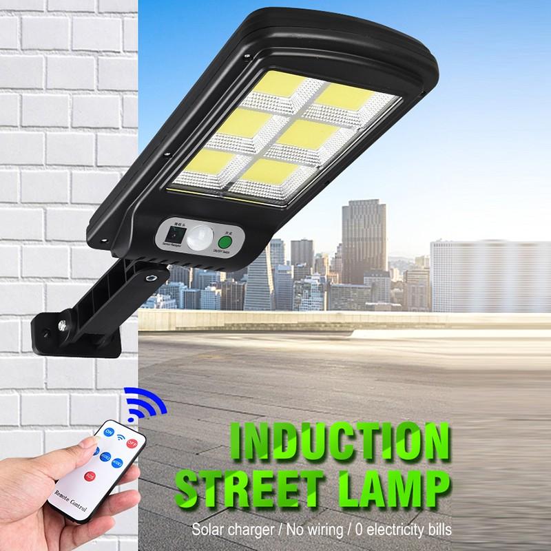 Cheap 1200W 4300LM Solar Street Light Remote Control Solar Lamp 3 Mode ...