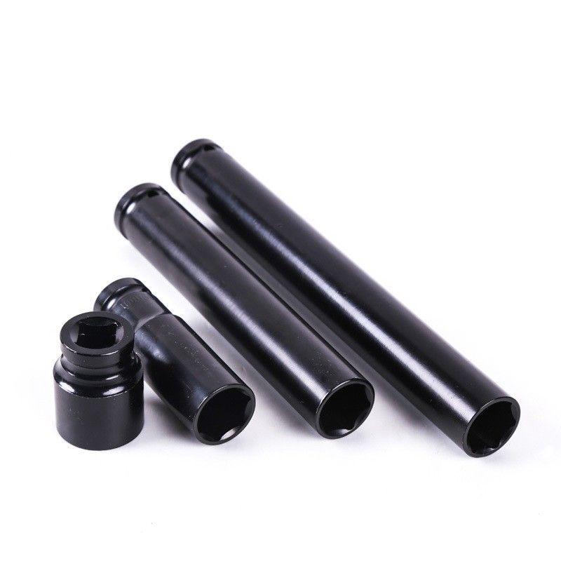 Buy Metric 17~24mm Black Pneumatic Extra-Deep Hex Socket 78mm 150mm ...