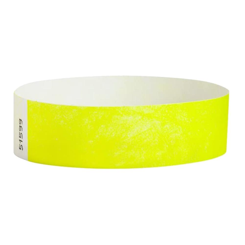 500 Pcs Paper Wristbands Neon Event Wristbands Colored Wristbands ...