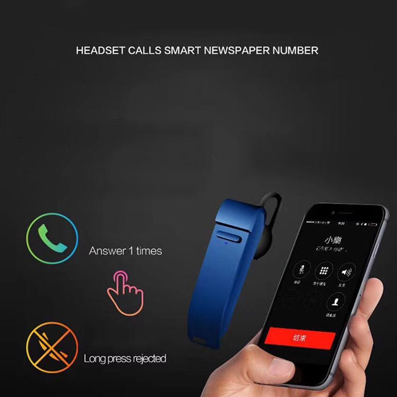 Buy 1 Pcs Bluetooth Languages Translator Headphone Single Wireless with ...