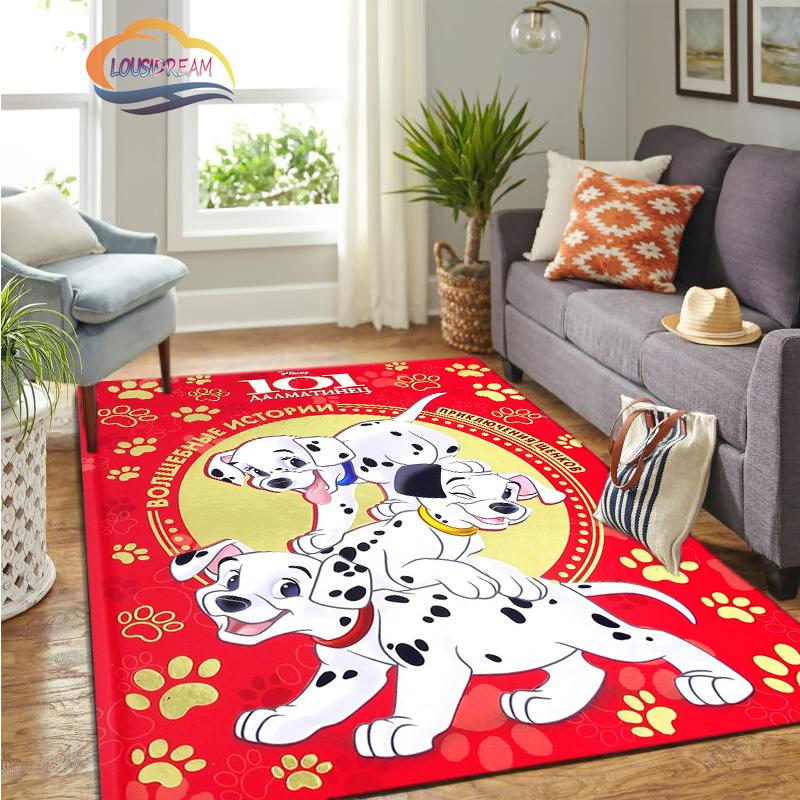 Buy Dalmatians Pongo and Perdita Cartoon Rugs Living Room Soft Bath ...