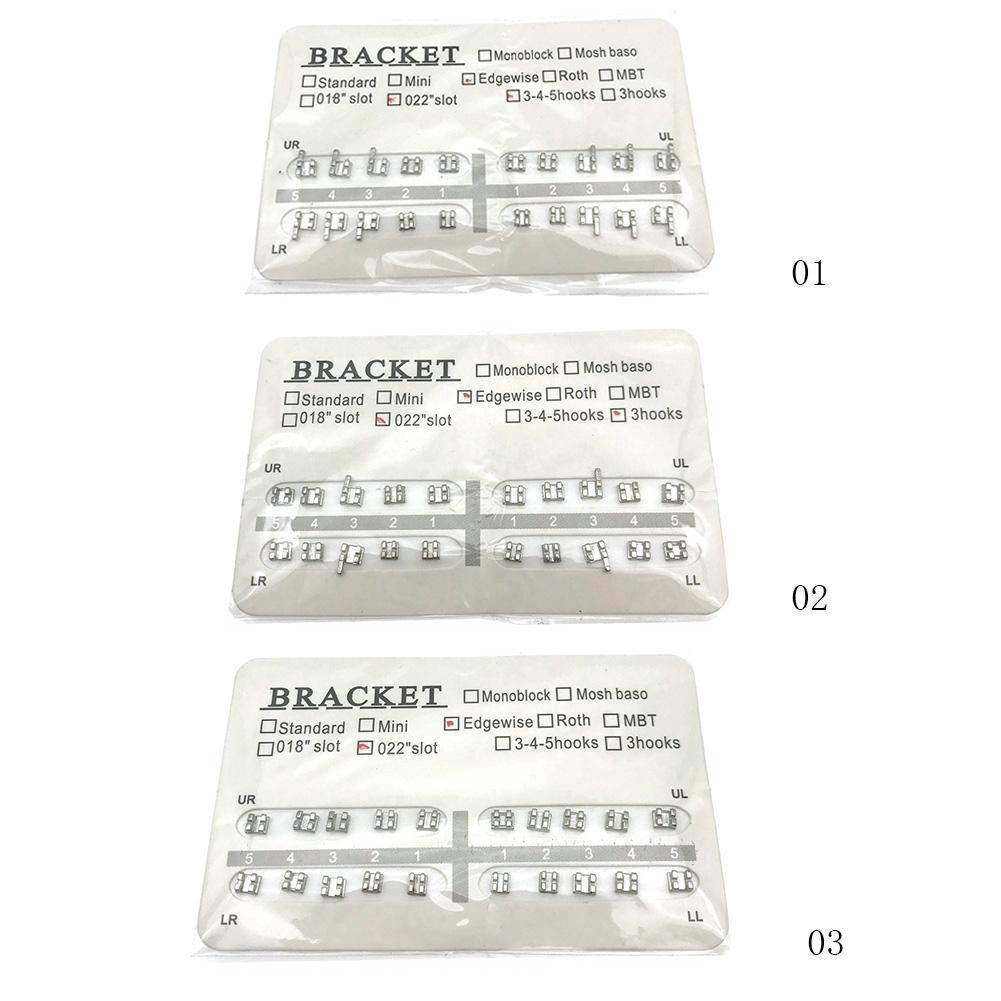 Cheap Dental Orthodontic Mental Bracket Brace Mini Roth Slot 345 Hooks ...