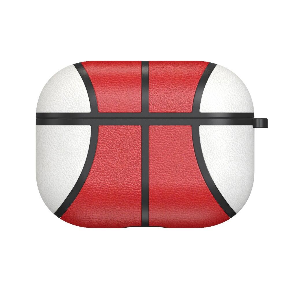 Buy Case for Airpods Pro Case Leather Basketball For Air Pods 3 Skin ...