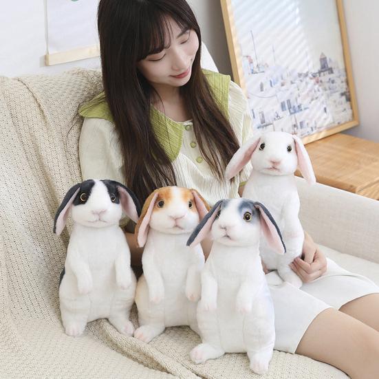 Buy 20cm/30cm Ornament Fluffy Cute 3D Facial Expression Artificial ...