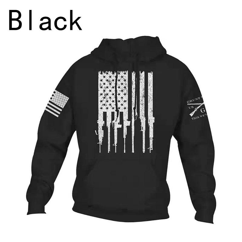 Buy Men Hoodies Sweater Ammo Flag Grunt Style Patriot Sweatshirt Hoodie ...