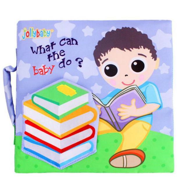 Buy Early Education Puzzle Cloth Book With Ring Paper Book Baby Story ...