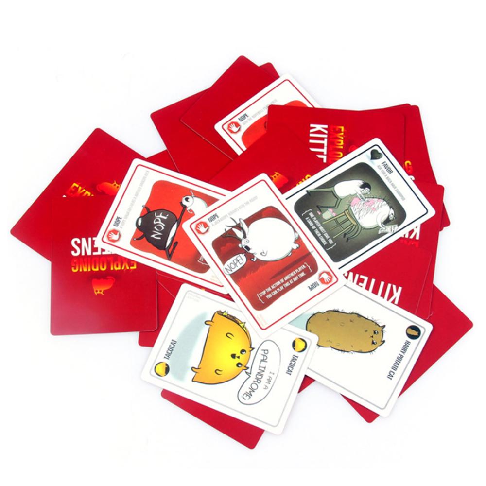 Buy Board Game Card Exploding Kitten Card Game Adult Leisure Party ...