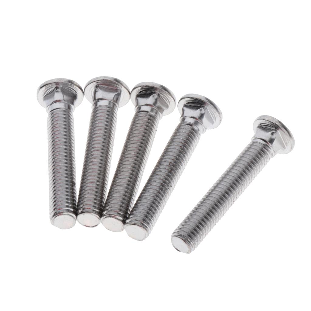 Buy 5 Pieces M8 x 50mm Round Head Bolts Screws Stainless Steel at ...