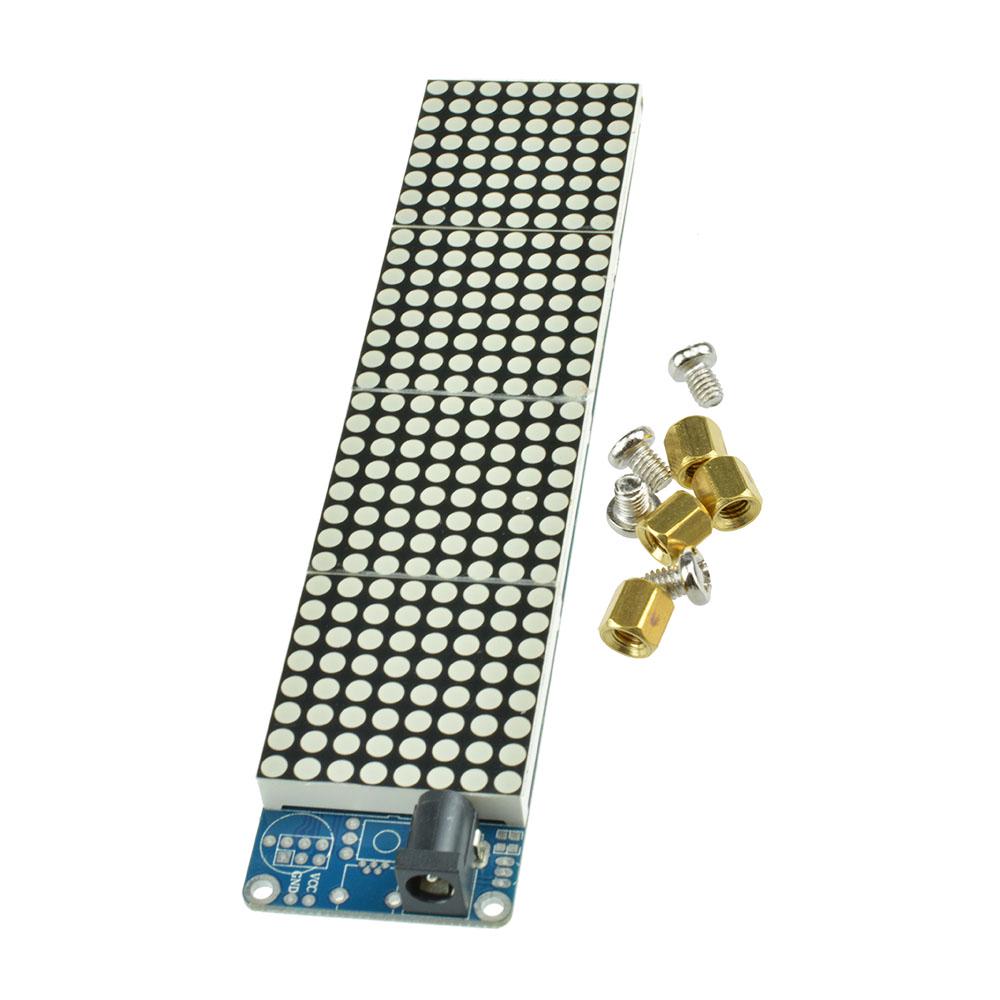 Buy HT1632C LED Driver Dot Matrix Module with MCU Red Led Display PWM ...