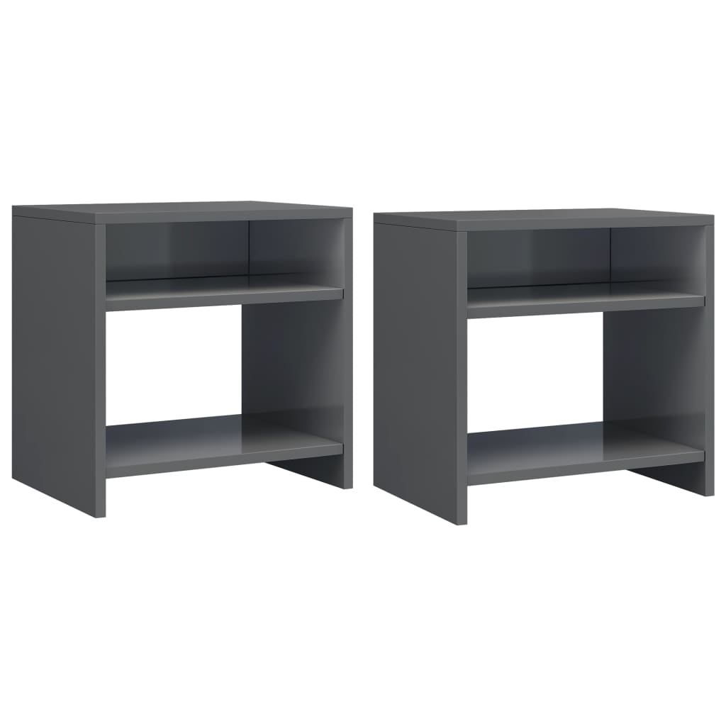 Buy vidaXL 1 / 2x Bedside Tables 40 × 30 × 40 Cm Chipboard at ...