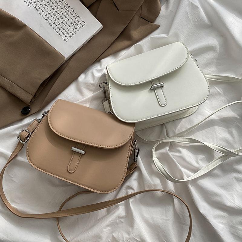 Buy Vintage Simple Shoulder Bags For Women Casual Small Flap Crossbody ...