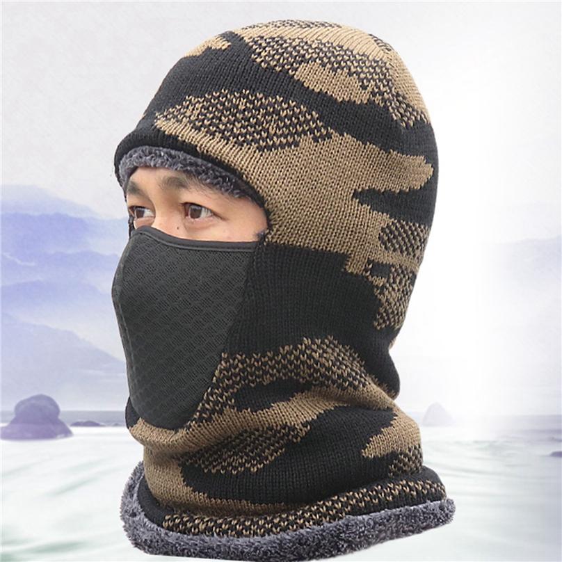 Buy Winter Full Face Mask Thin Fleece Ski Mask Cap Balaclava Outdoor ...