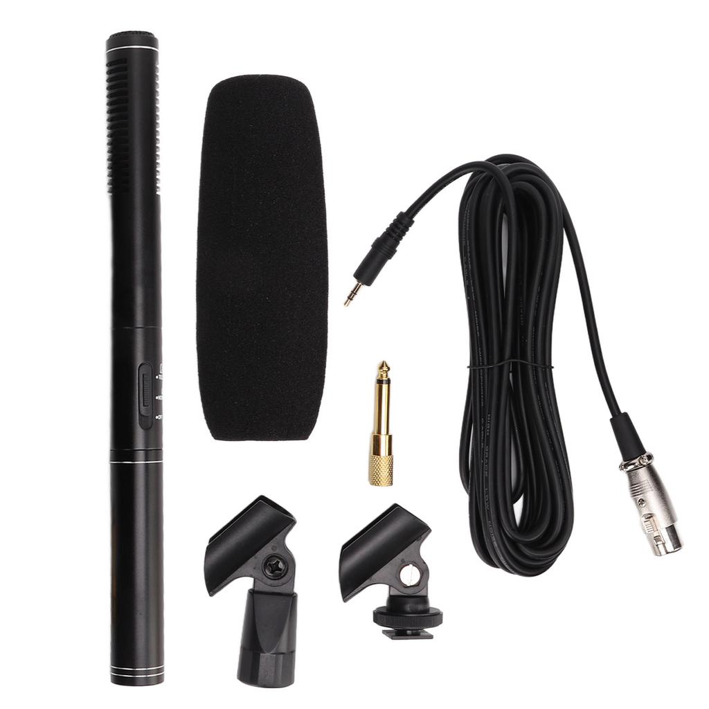 Satın alın Interview Microphone Camera Condenser Mic High Sensitivity ...
