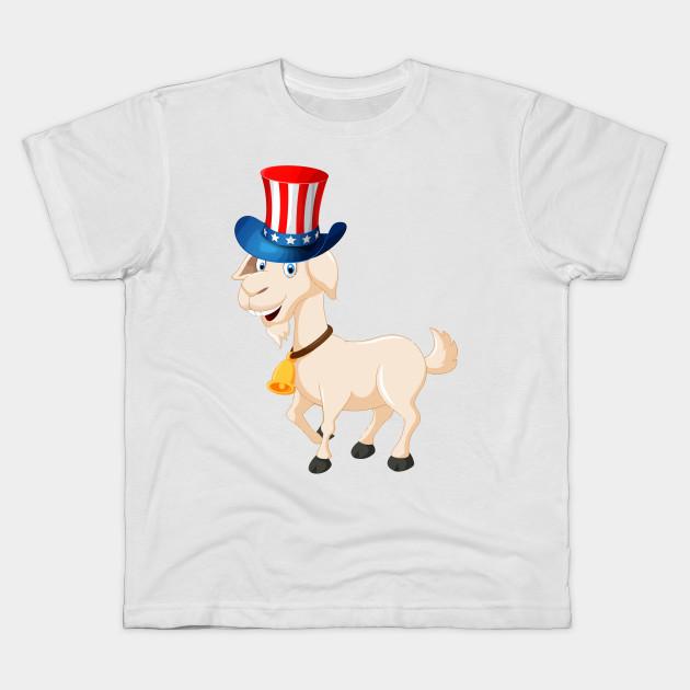 Buy Children Cartoon Uncle Sam Hat Goat 4Th Of July Men Women American ...