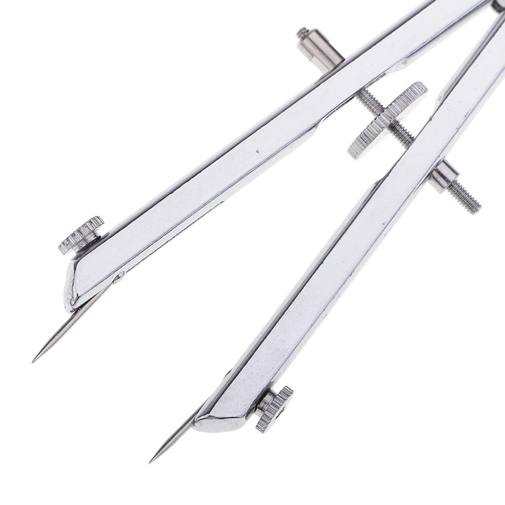 Precision Spring Dividers Calipers Leather Compass DIY Drafting Tools ...