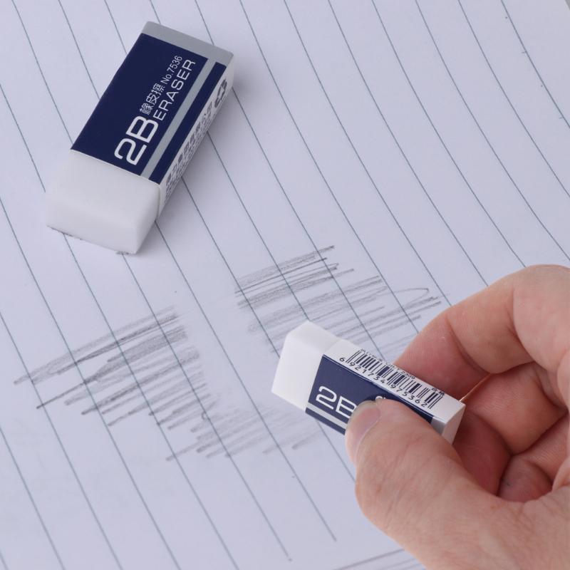Buy Soft Rubber 2B Pencil Eraser for Art Sketch Painting Office School ...