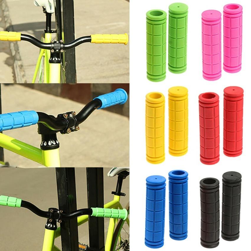Buy Universal Soft Bike Handlebar Grips Cycle Road Mountain Bicycle ...