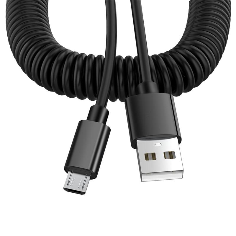 Buy Spring USB Cable 2.4A Fast Micro USB Type C Usb-c Charging Data ...