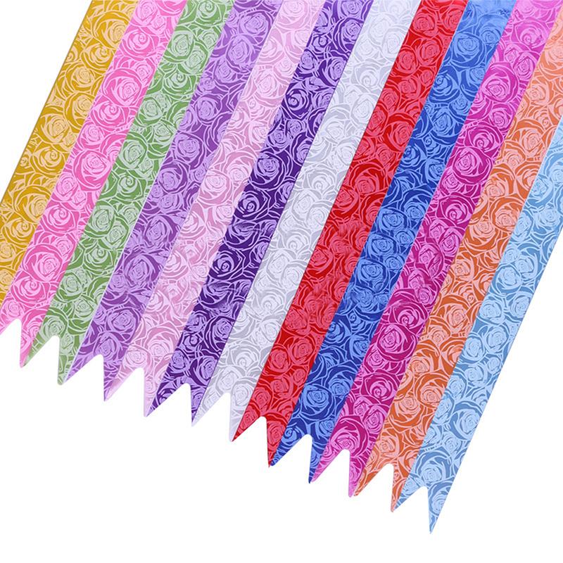 WCIC New Large Ribbon Bow Assorted Color Easy Pull Flower Ribbon Party ...