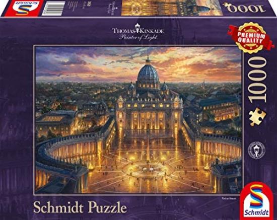 Schmidt Games Puzzle "New York Skyline At Night", 1500 Pieces Schafi ...