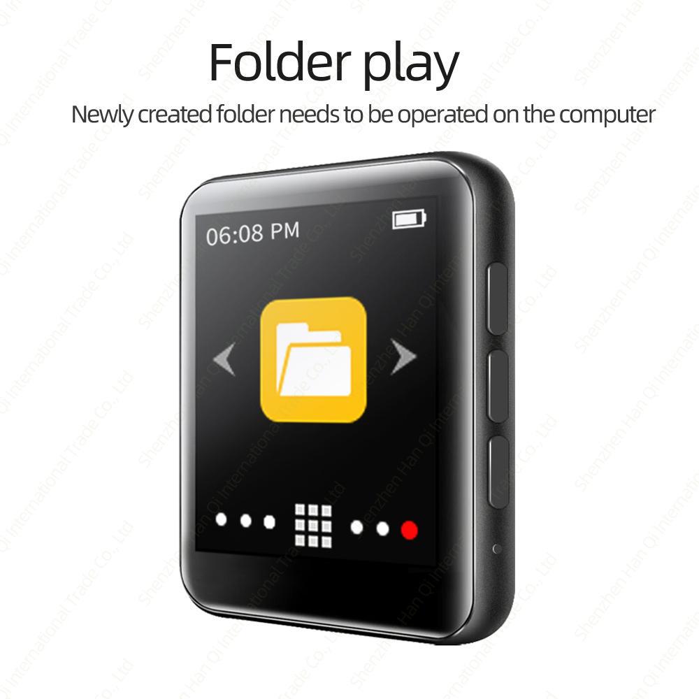 Buy RUIZU A02 M4 Full Touch Screen Bluetooth 4.0 8GB MP3 MP4 Player ...