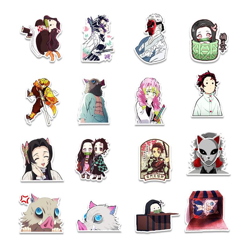 Cheap 25Pcs/set Demon Slayer Cartoon Anime Graffiti Stickers For ...