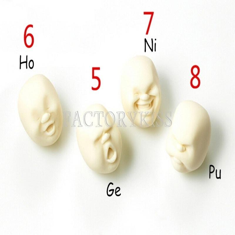 Buy 1x CAOMARU Anti-stress Face Ball Novelty Stress Pressure Reliever ...