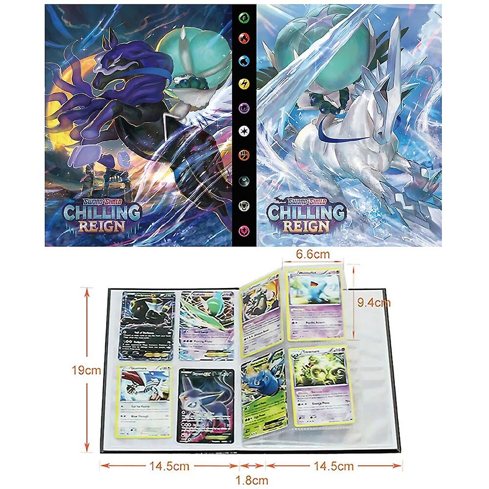 Buy 4 Pockets 240 Cards Anime Pokemon Photo Album Book Blue Favorite ...