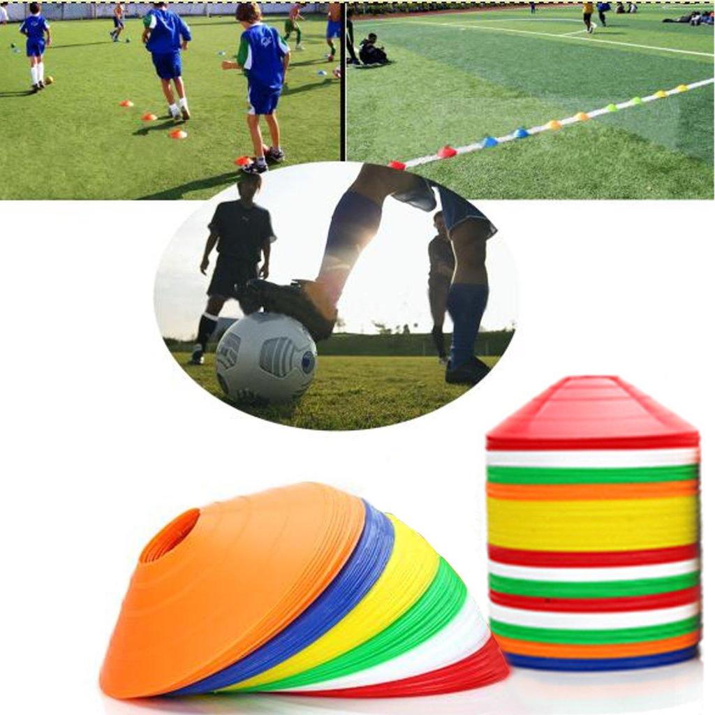 Buy 6-Color 10Pcs SPEED DISC CONE Sports Safety Soccer Football Cross ...