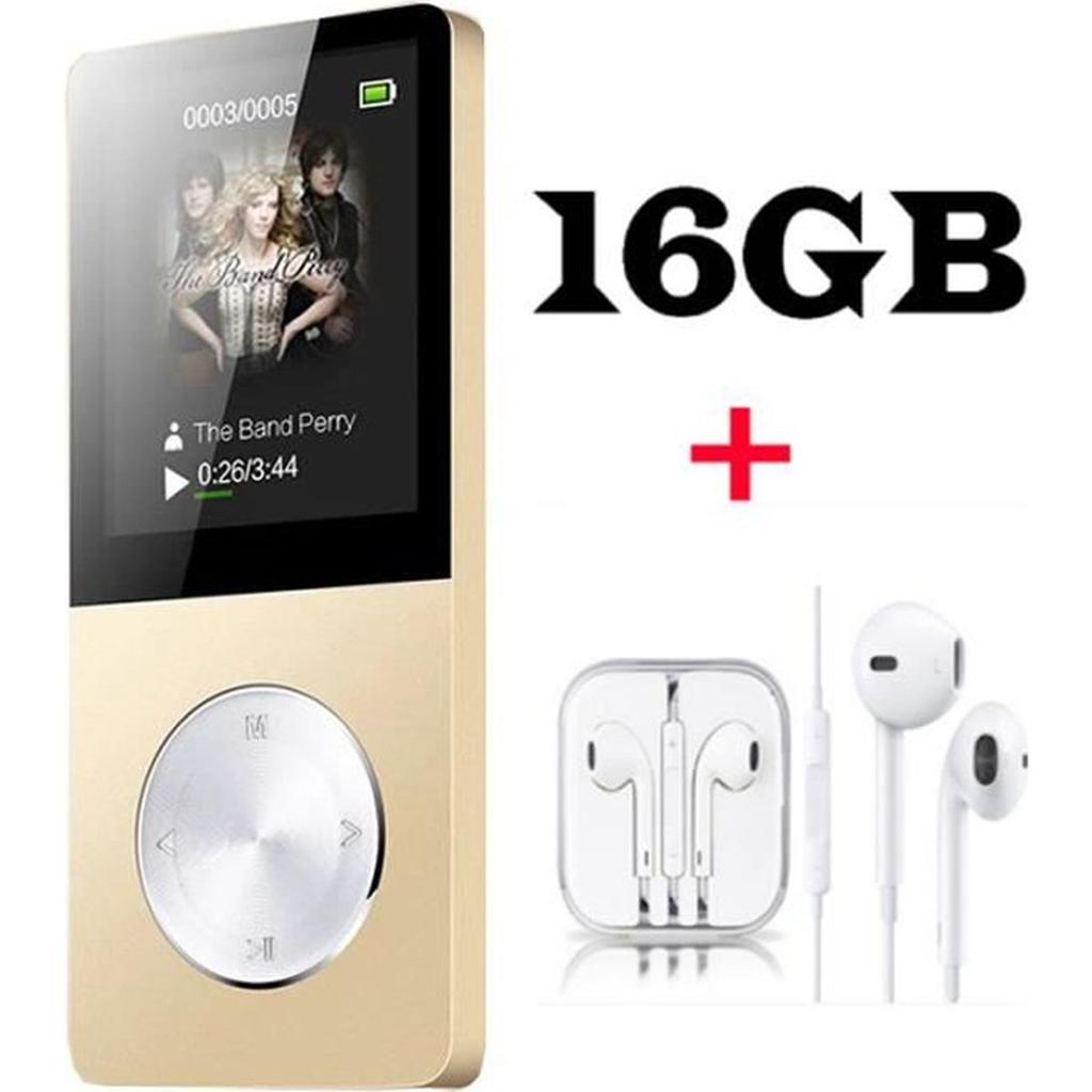 Buy MP3 / MP4 Player 16GB Multi-function Walkman Metal Player Video ...