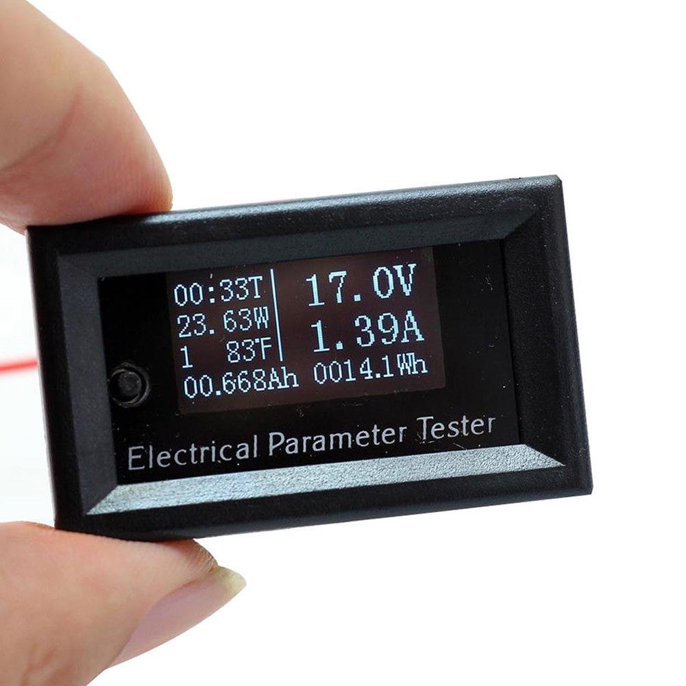 Buy 7 In 1 OLED DC 100V 10A Mini Digital Current Power Energy Watt ...