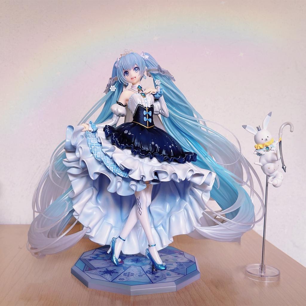 Buy New Hatsune Miku Figure Snow Miku 23cm Action Figures Onion Girl ...