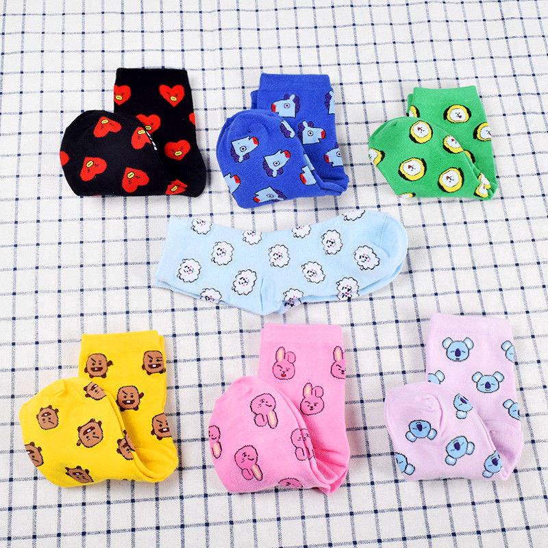 Buy KPOP Socks Cotton Mid Tube Socks Support Gift Sock at affordable ...