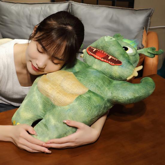 Cheap Strong Muscle Fluffy PP Plush Toy Cute Soft Dragon Cotton Stuffed ...