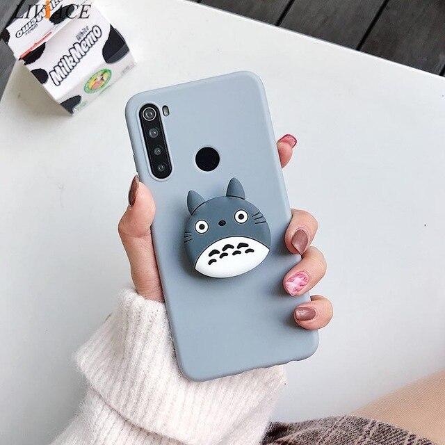 Buy 3D Silicone Cartoon Phone Holder Case for Samsung Galaxy A51 A71 4G ...