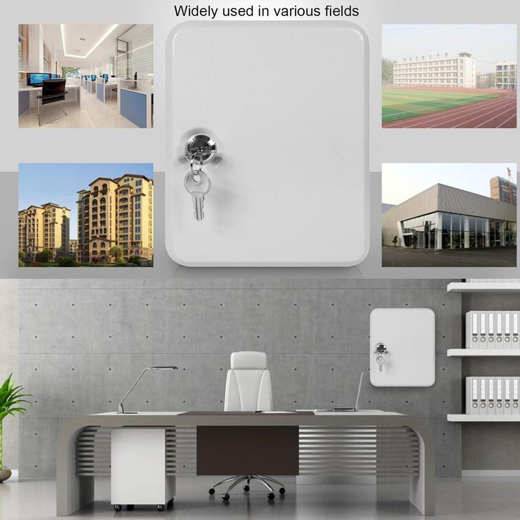 Buy SX 20 Tags Fobs Wall Mounted Lockable Security Metal Key Cabinet ...