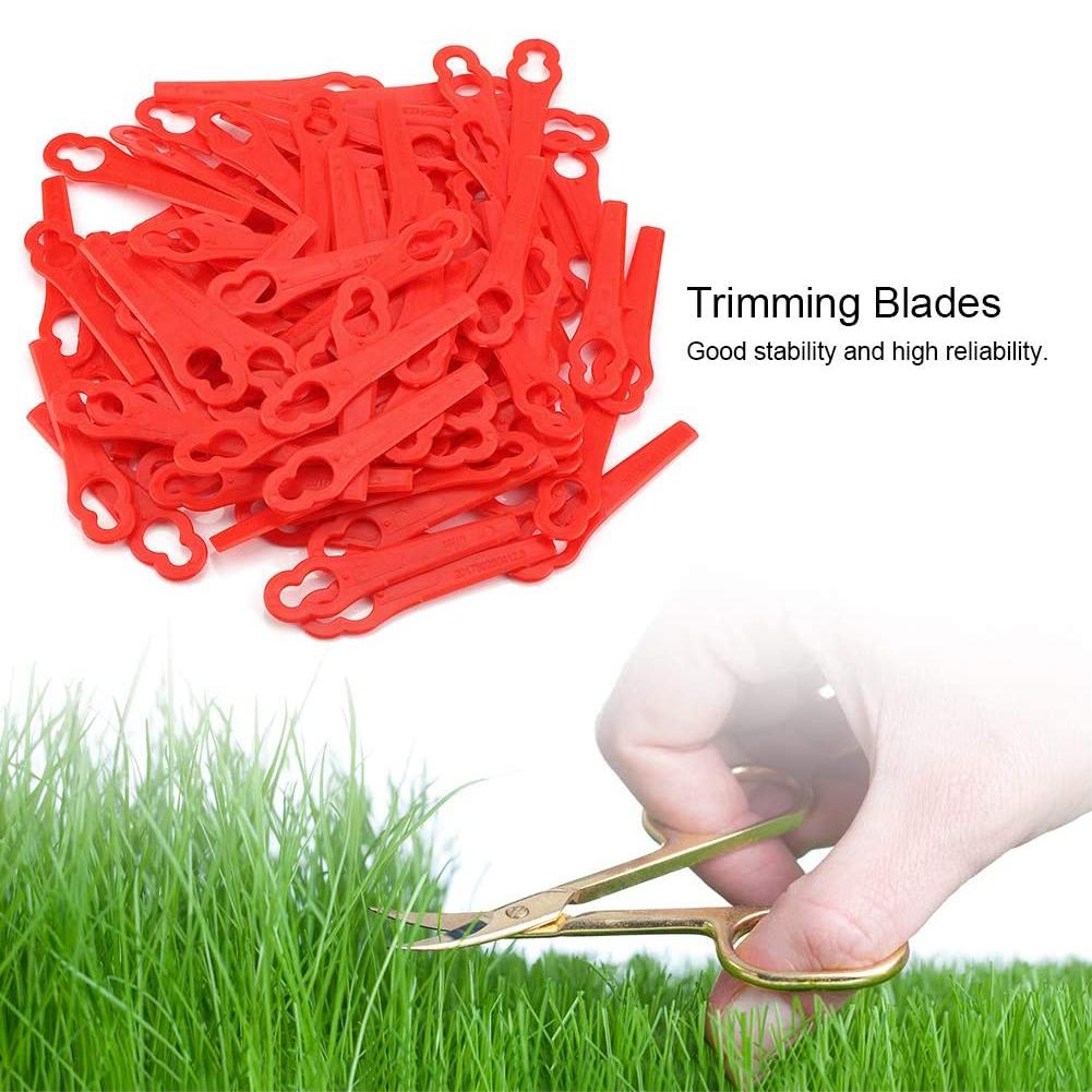 Satın alın 100pcs Plastic Cutter Replacement Blade for Garden Lawn ...