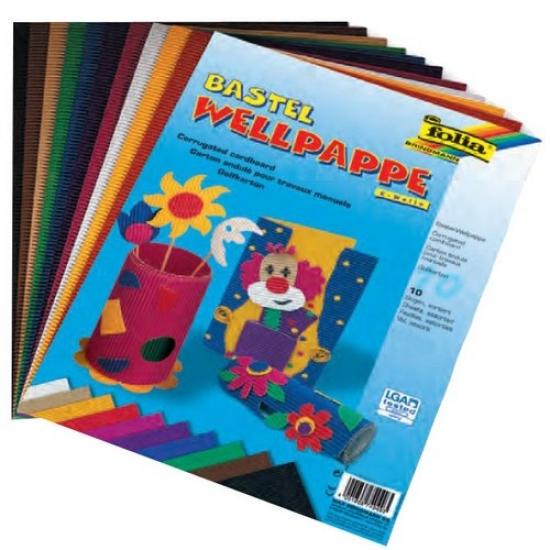 Buy Folia corrugated board e-flute 50x70cm 10sheets cardboard - boxes ...