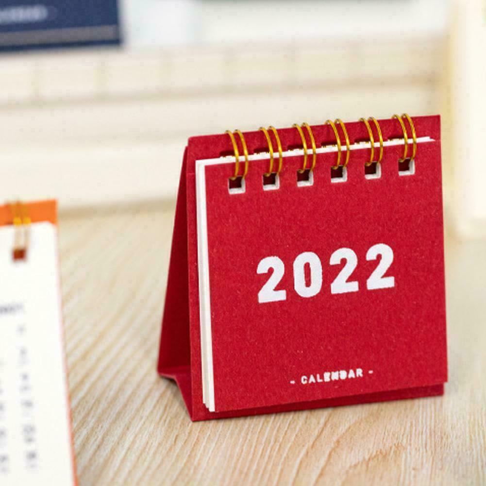 Buy 2022 Mini Desk Calendar Desktop Paper Desk Calendar Colors ...