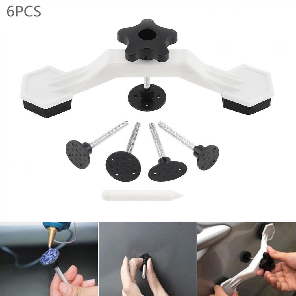 Buy 6pcs Universal Plastic Bridge-type Car Door Pulling Paintless ...