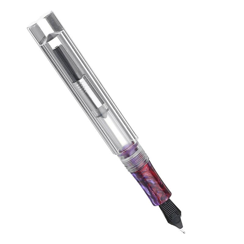 Transparent Eyedropper Fountain Pen Eye Dropper Filling F Nib Case ...