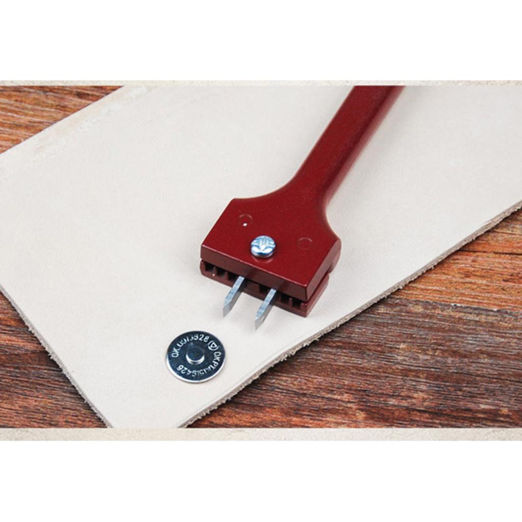 Cheap Adjustable Fork Puncher Magnetic Button Clasp Snaps Installation ...