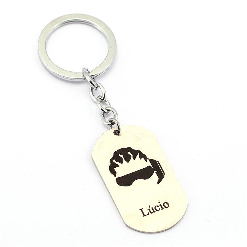 Buy Overwatch Key Chains Genji Hanzo Reaper Tracer Badge Key Ring Game ...
